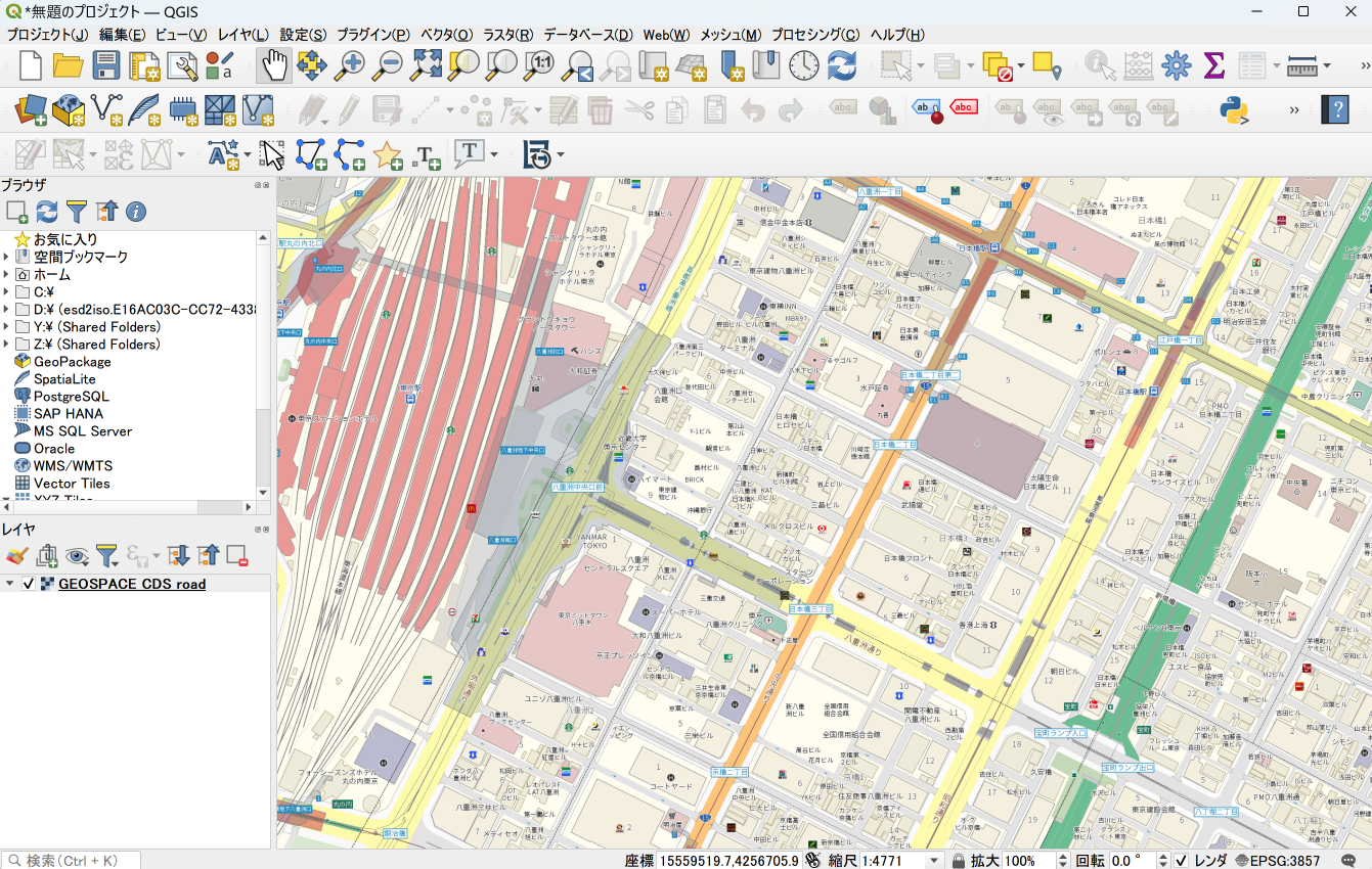 地図配信サービスGEOSPACE CDSをQGISでご利用できるプラグインをご紹介！ | MIERUNE